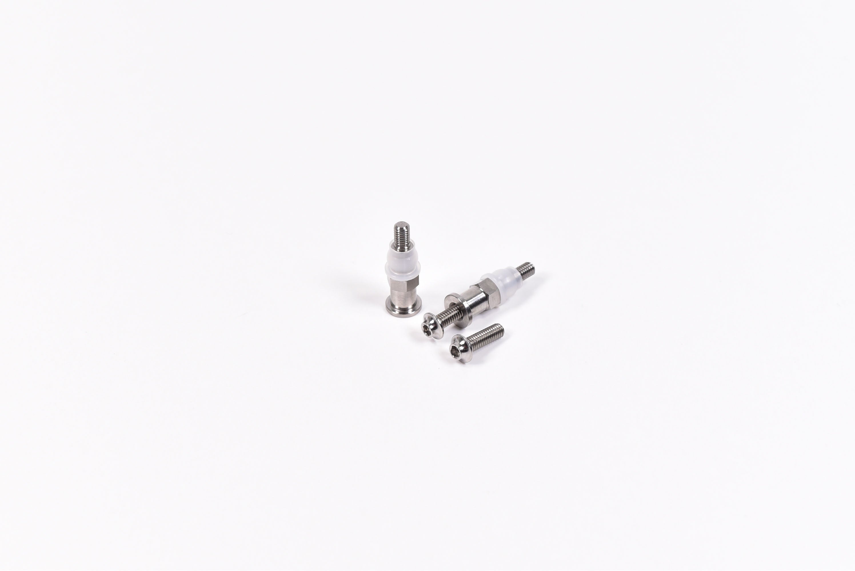 Team Associated 12mm Titanium Upper Shock Mounts W/ Delrin Bushing ...