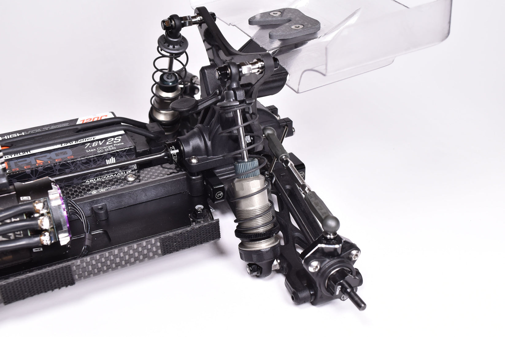 Titanium Upside Down Shock Mounts W/ Delrin Bushing – Vision Racing